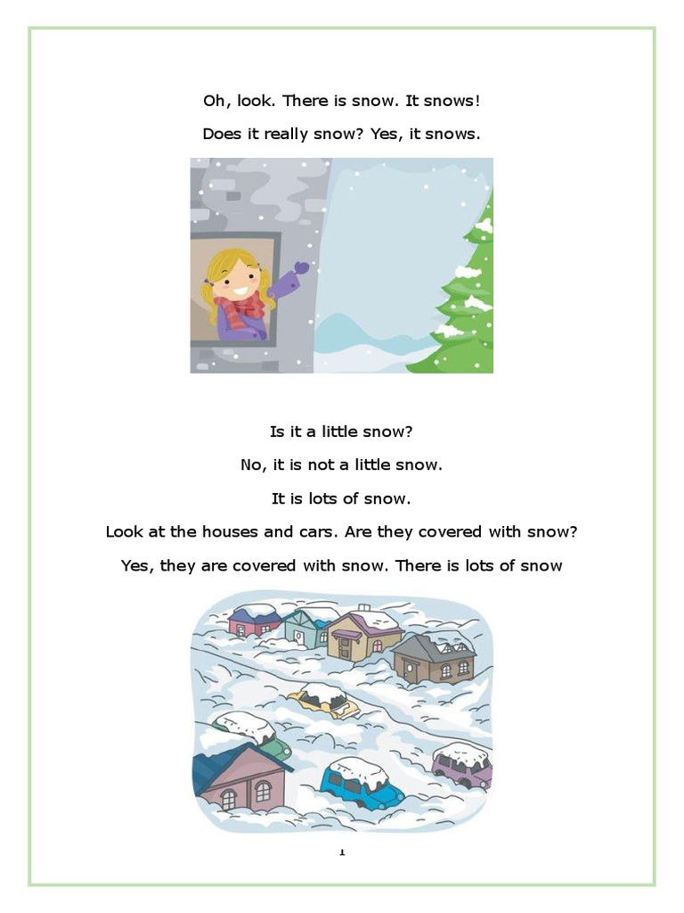 Snow Story | PDF
