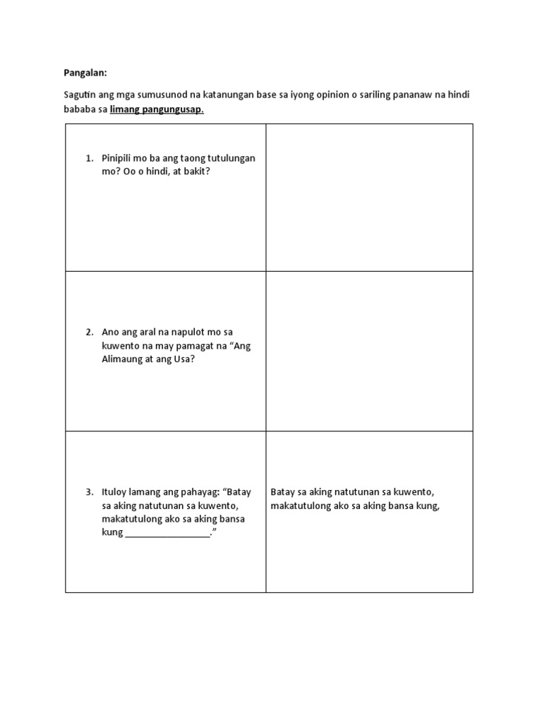 Grade 7 - Activity #4 | PDF