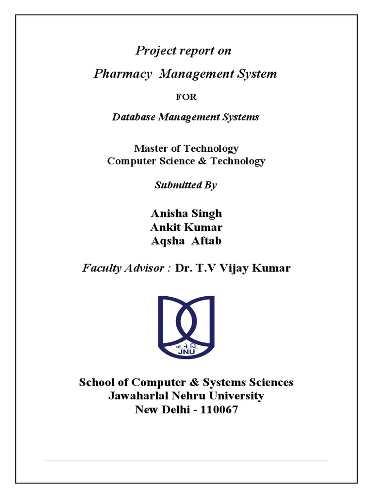 Pharmacy Management System Database Flow | PDF | Medical Prescription ...