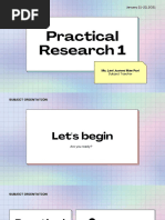 Practical Research 2 Curriculum Guide | PDF | Statistics | Data