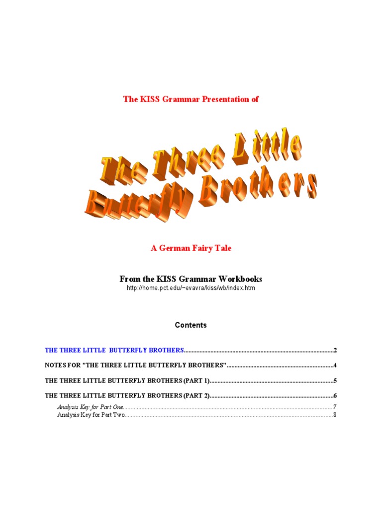 The KISS Grammar Presentation of | PDF | Adverb | Adjective