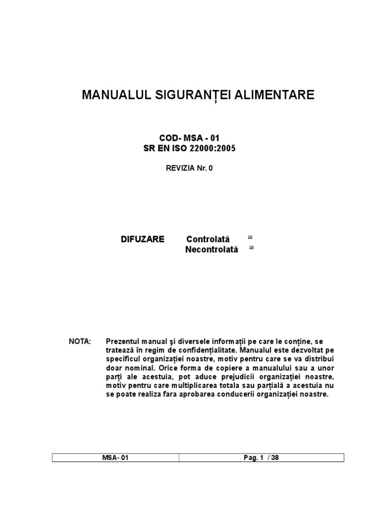 Manual Sig - Alim | PDF