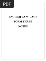 English Functional Writing Notes | PDF