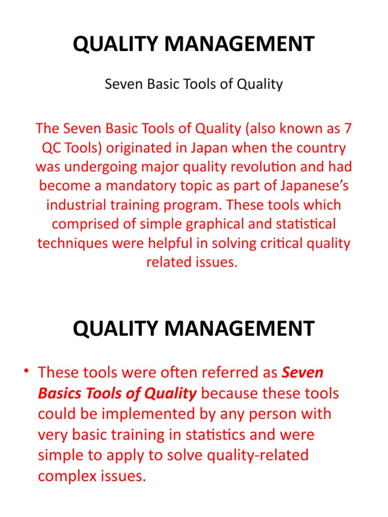 7S Basic Tools of Quality | PDF | Scatter Plot | Variable (Mathematics)