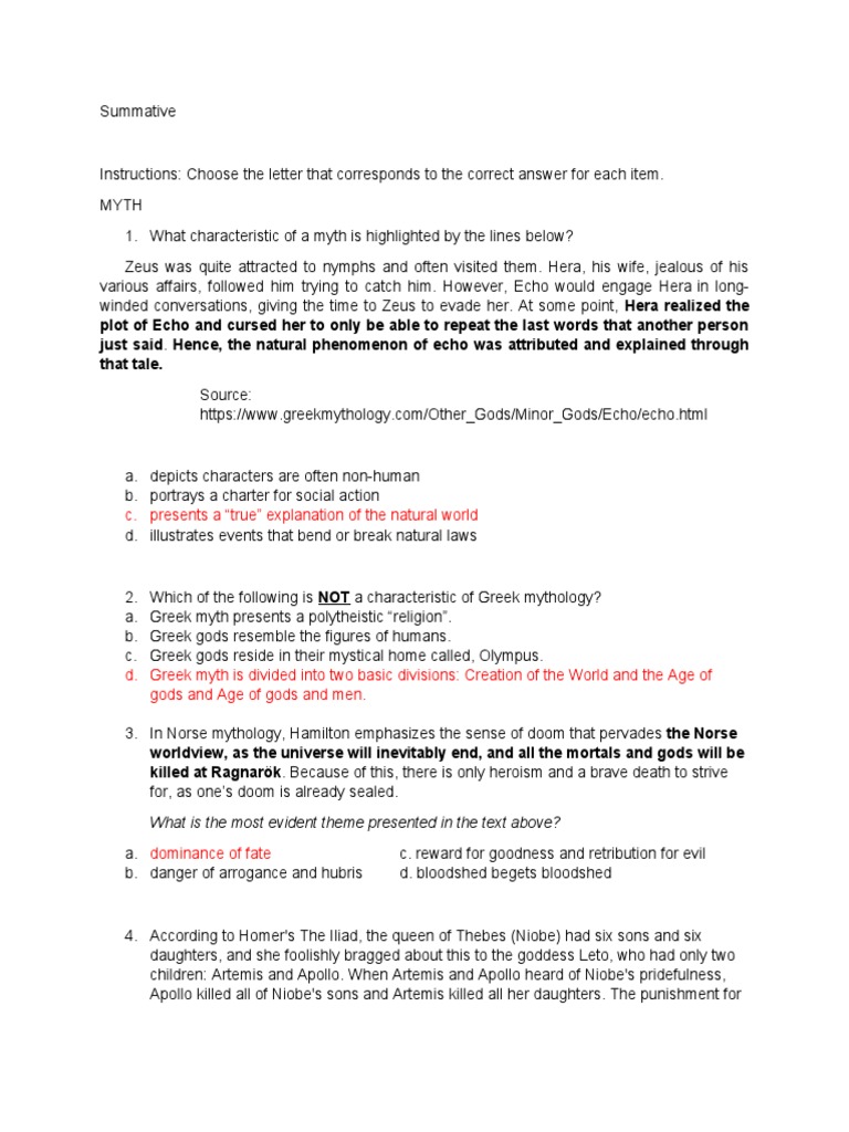 LP 1 Summative | PDF | Achilles | Iliad