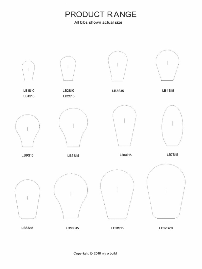 Nitro Build Lure Bibs 2018 | PDF