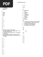 Grade 7 Answer Key | PDF