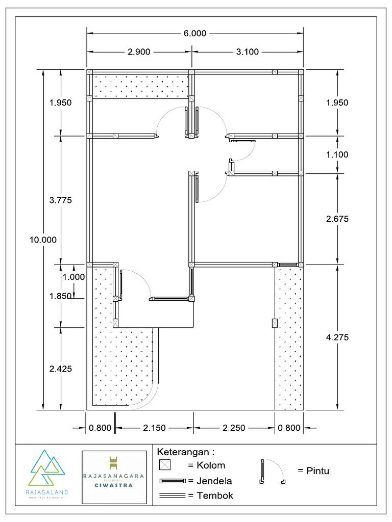 Denah Rumah Tipe 30 | PDF