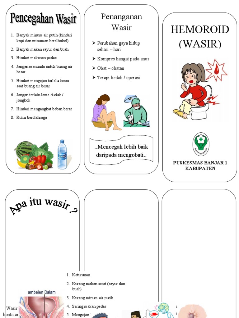 Leaflet Hemoroid - Frisca | PDF