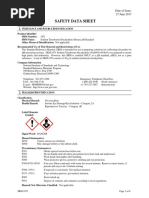 MSDS Trilon M Liquid | PDF | Toxicity | Personal Protective Equipment