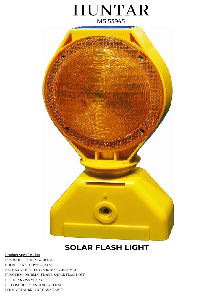 Solar Light | PDF