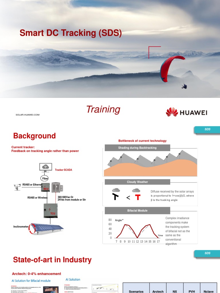05 - HUAWEI - Training Smart DC Tracking (SDS) | PDF | Computer Science | Computing