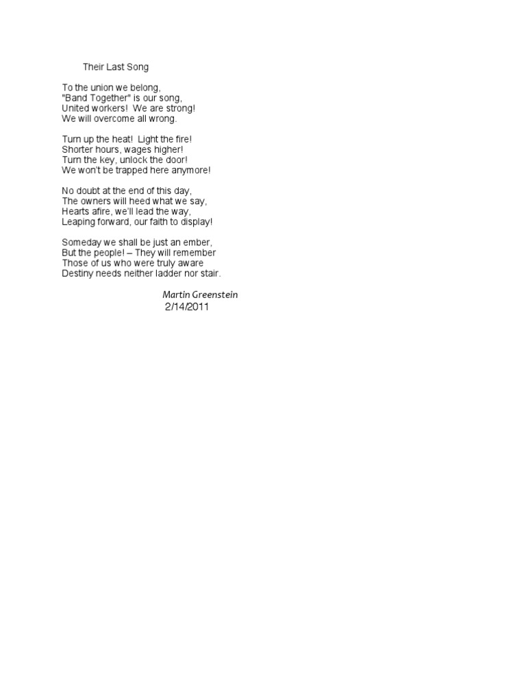 Triangle Poem of Unity and Strength | PDF | Poetry