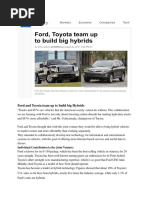 Toyota Invoice | PDF | Transport | Vehicle Industry