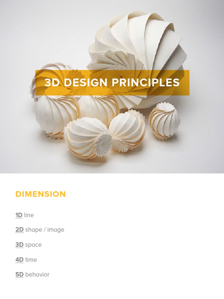 Principles of 3D Design: Exploring Form, Space, Texture, Color and ...