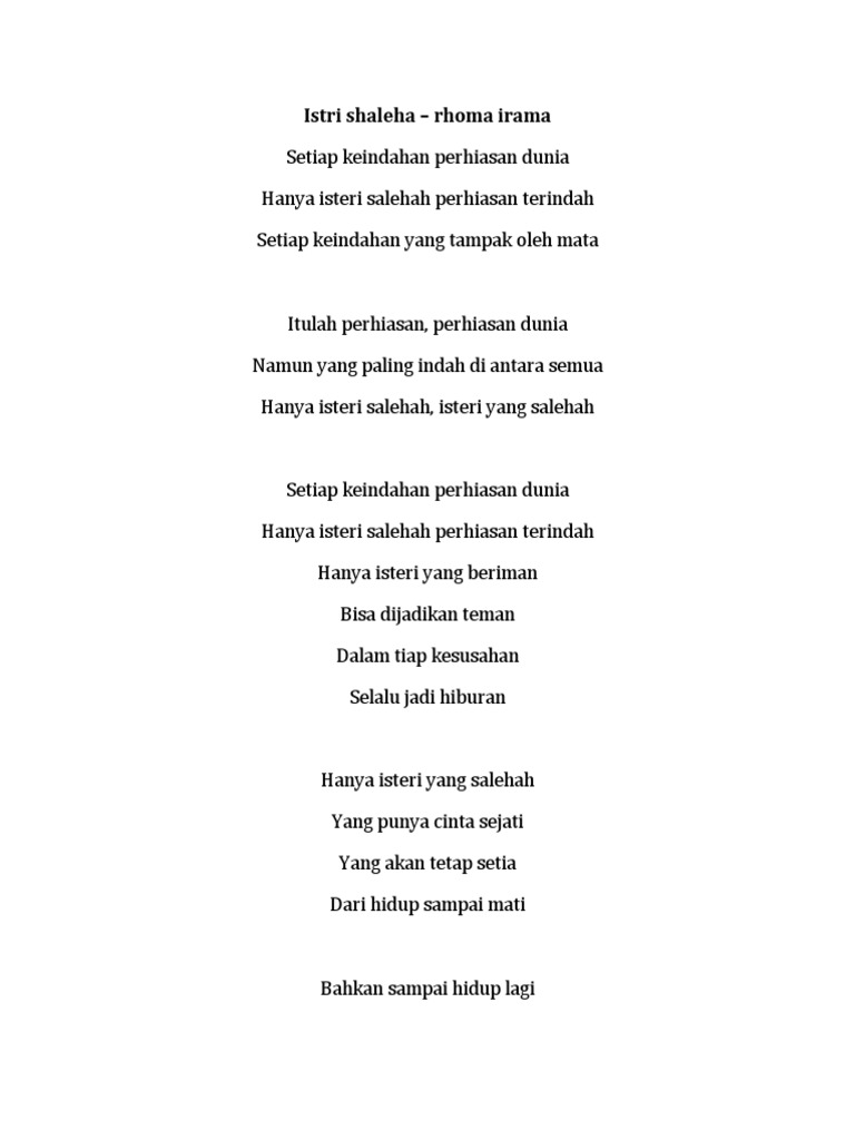 Lirik Lagu Mama | PDF | Puisi