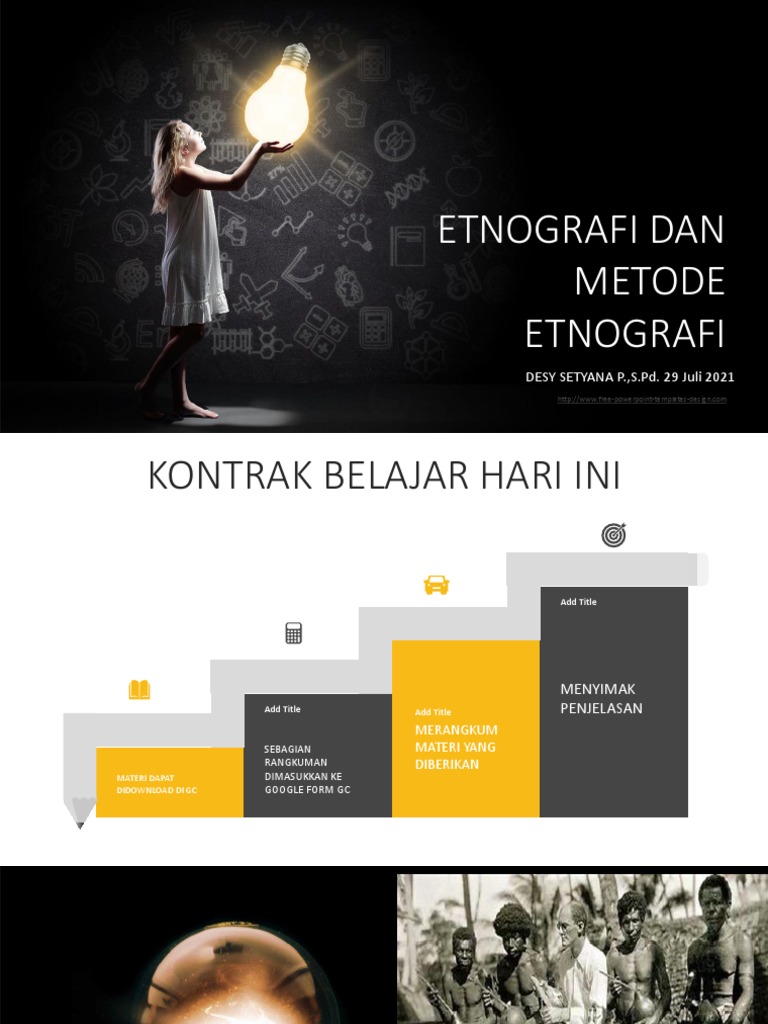 Deskripsi Lokasi dalam Etnografi | PDF
