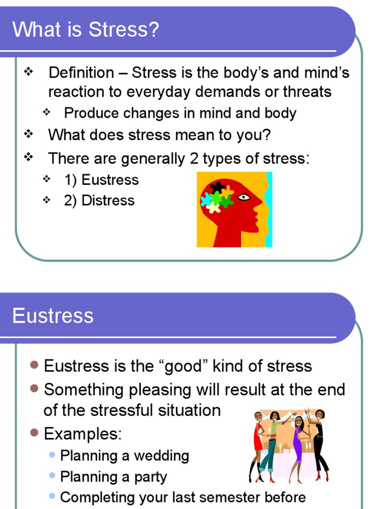 2 Eustress Vs Distress Download Free Pdf Stress Biology