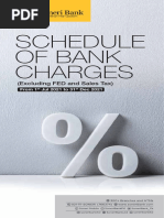 MCB Banking Charges Overview | PDF | Transaction Account | Cheque