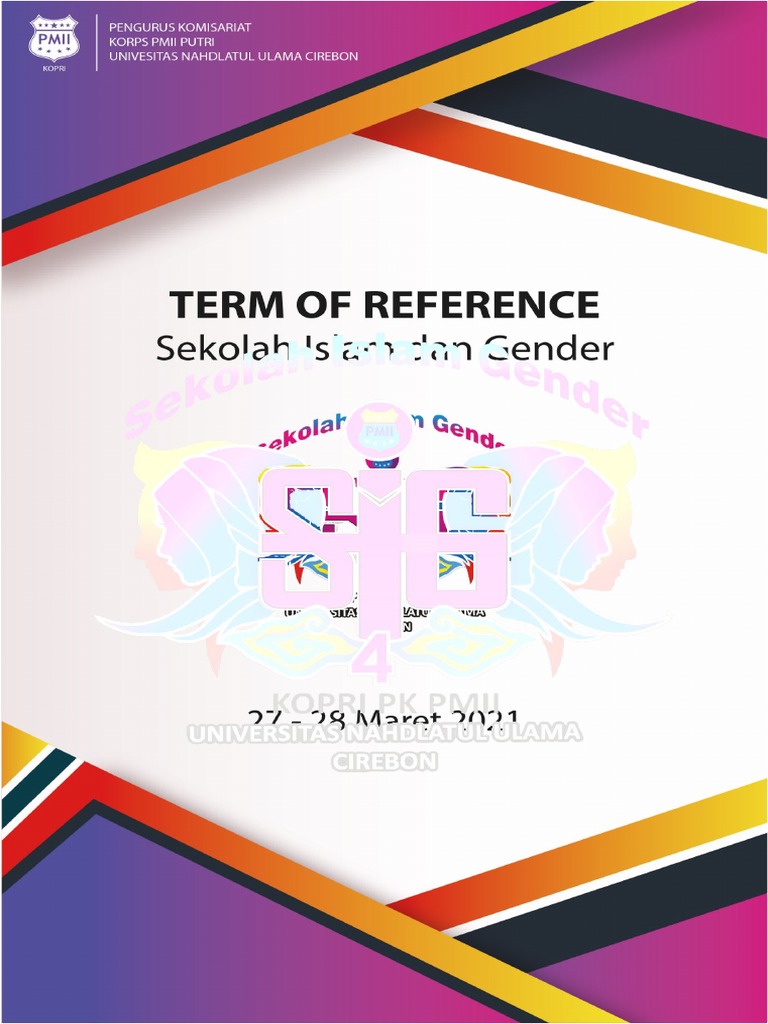 Term of Reference (Tor) Sig Iv | PDF