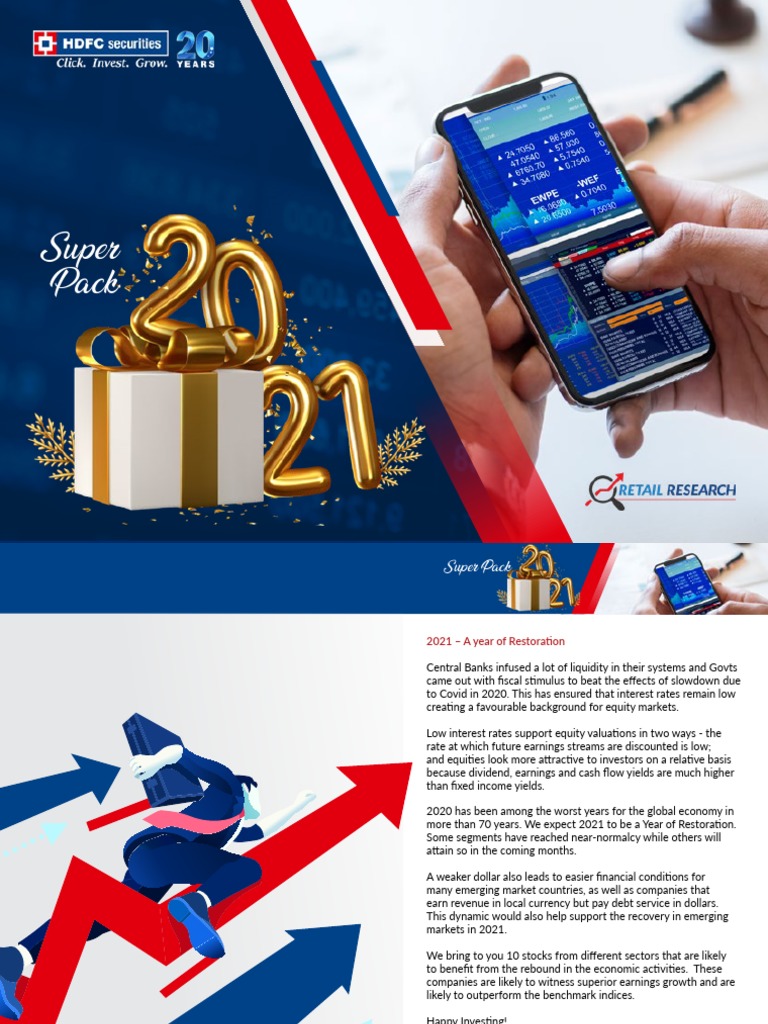 2021 Stock Picks for Economic Recovery | PDF | Business | Corporations