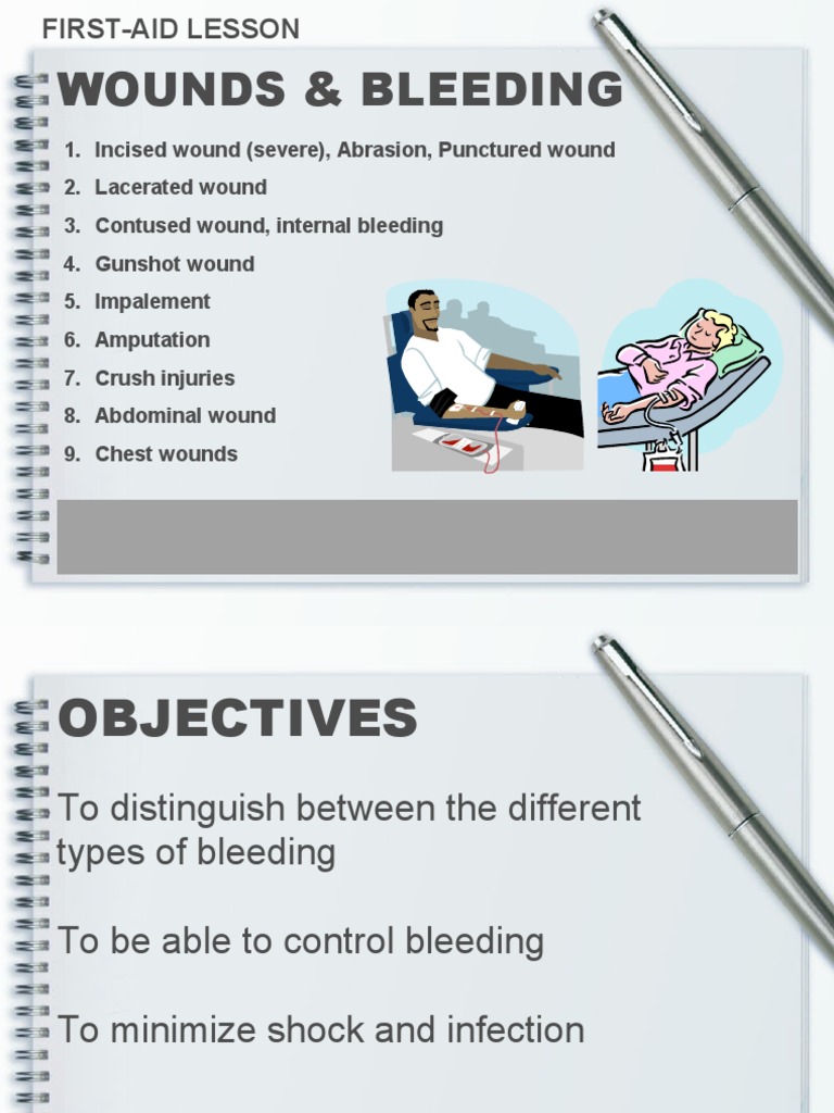 Wounds and Bleeding | PDF | Wound | Artery