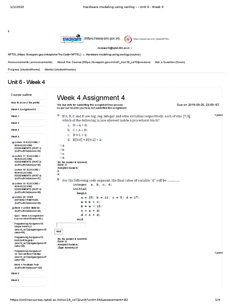 Week 04 Assignment 04 | PDF | Cognition | Computing
