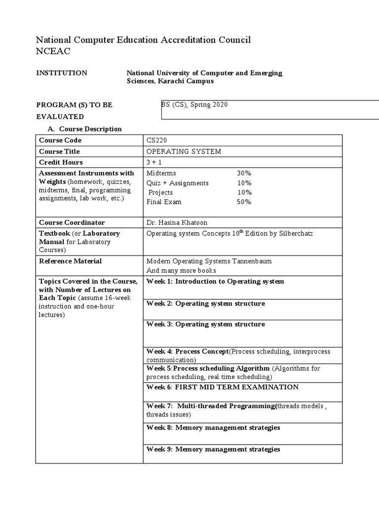 National Computer Education Accreditation Council Nceac | PDF