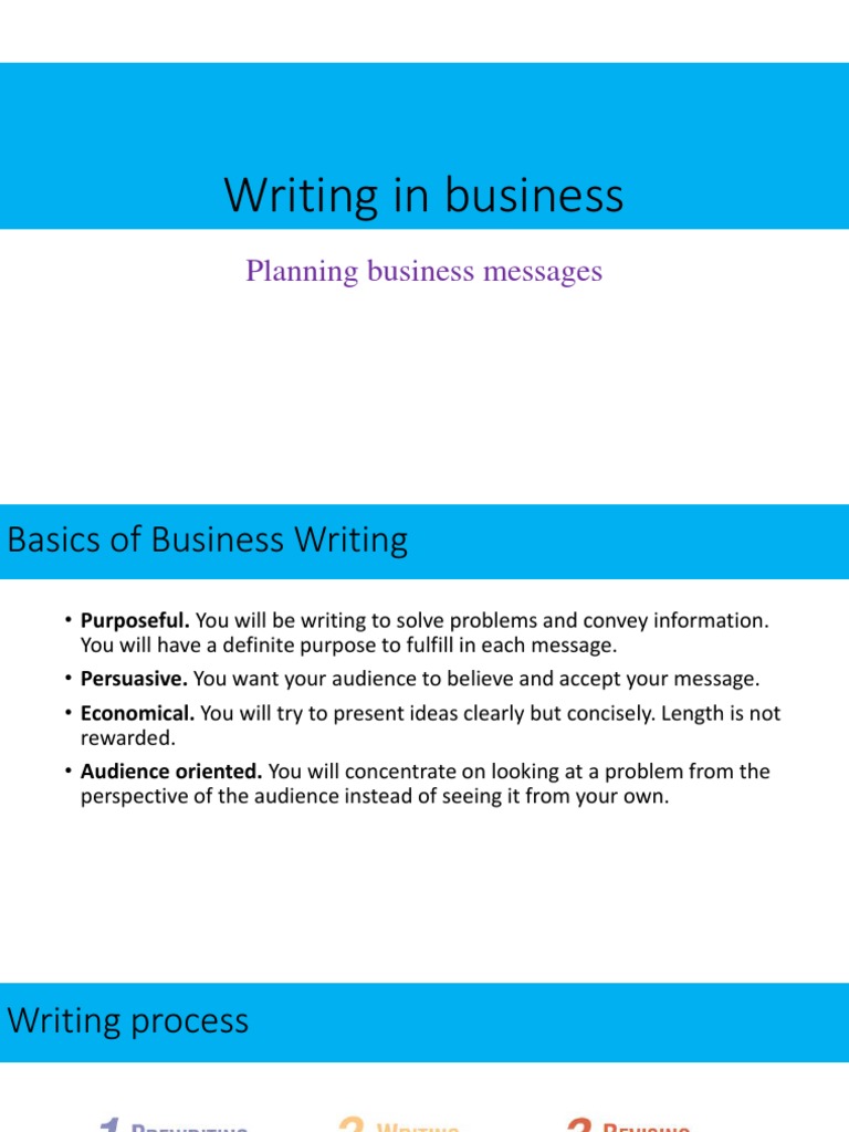 Writing in Business | PDF | Paragraph | Jargon