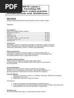 Transmetil 500mg | PDF | Cirrhosis | Antidepressant