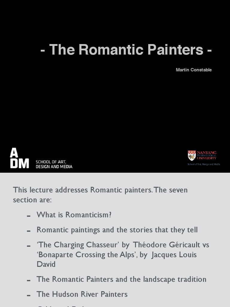 The Romantic Painters | PDF | Romanticism | Francisco Goya