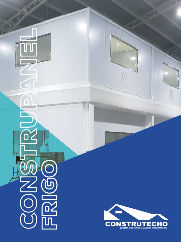 Construpanel-Frigo FT Construtecho | PDF | Acero | Poliuretano