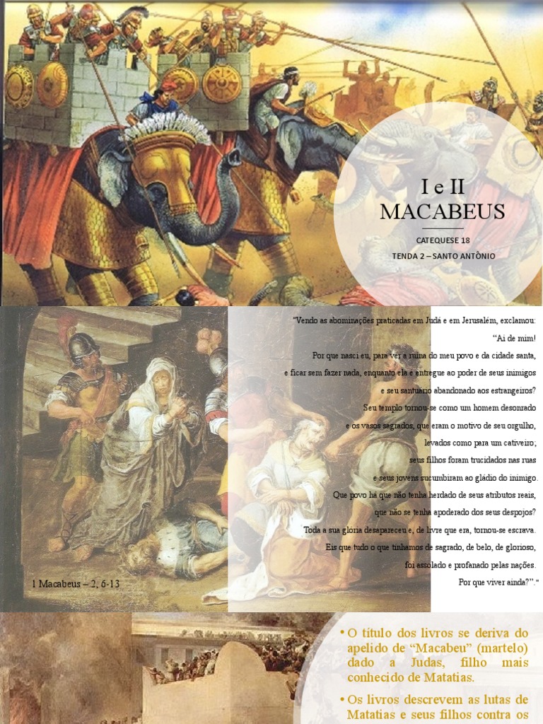 Lutas e Legado dos Macabeus | PDF | Macabeus | Judeus