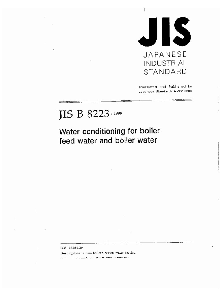 Jis B 8223 y B 8224 | PDF