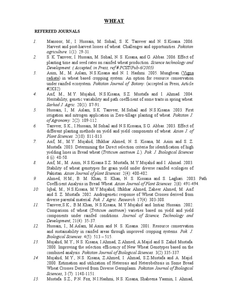 Wheat | PDF | Wheat | Agriculture