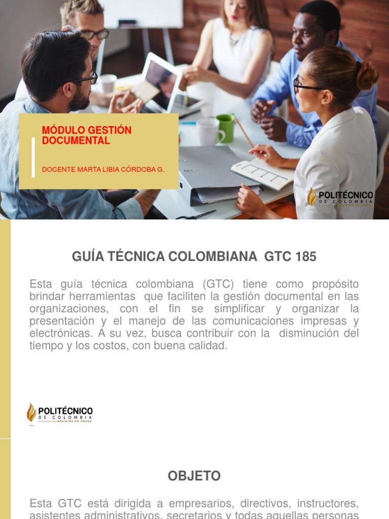 Presentación de PowerPoint GTC 185 | PDF