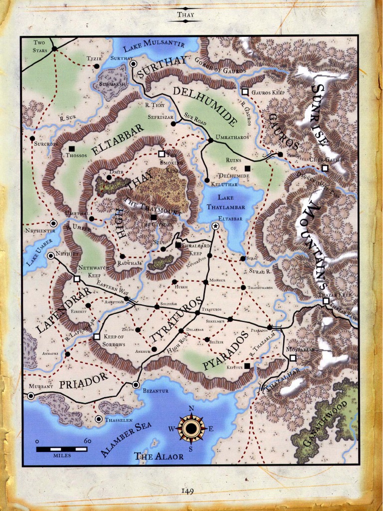 Map of Thay | PDF