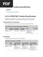 Technical Specifications: RRU5904 V100R016C10 | PDF | Lte ...