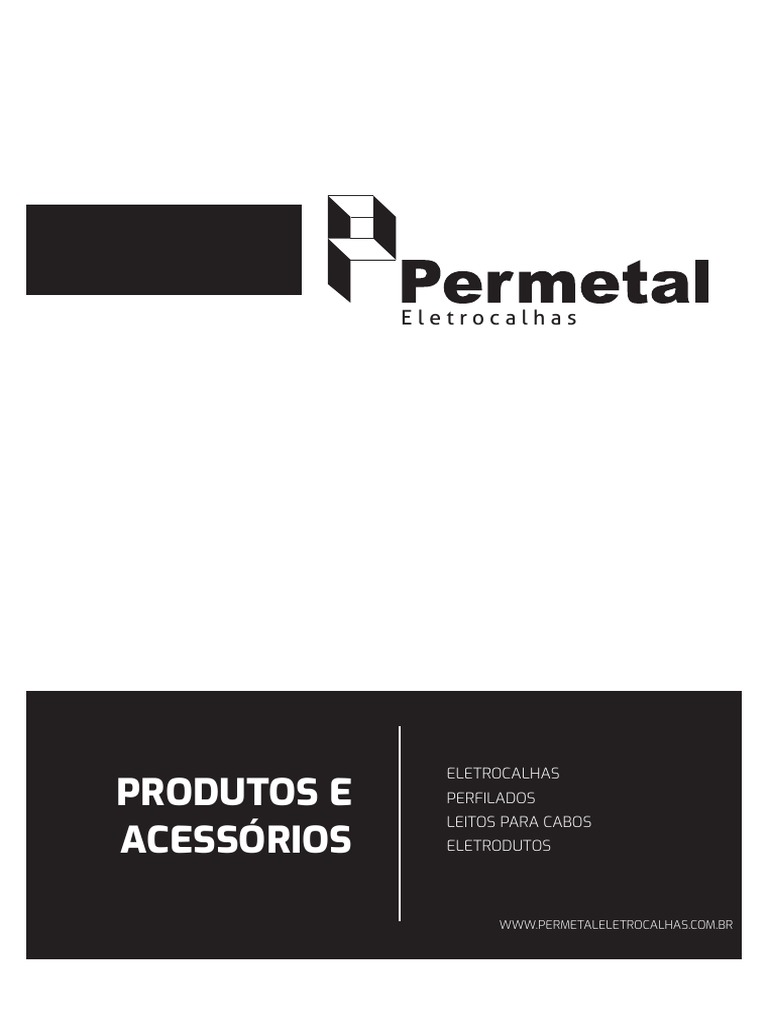Catálogo de Eletrocalhas e Acessórios | PDF | Corrosão | Zinco