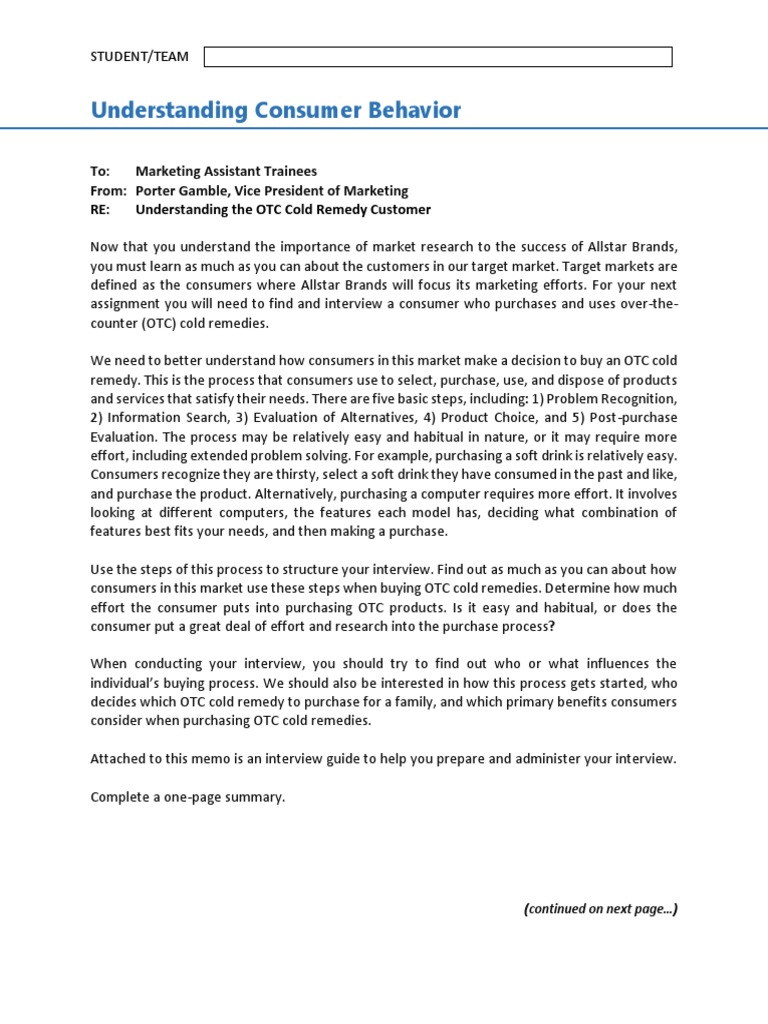 Understanding Consumer Behavior | PDF | Consumer Behaviour | Behavior