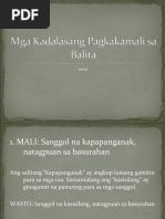 20 Easy-Moderate Logic Questions Tagalog | PDF