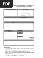 Contoh Form Peminjaman Barang Inventaris Kantor 02 | PDF