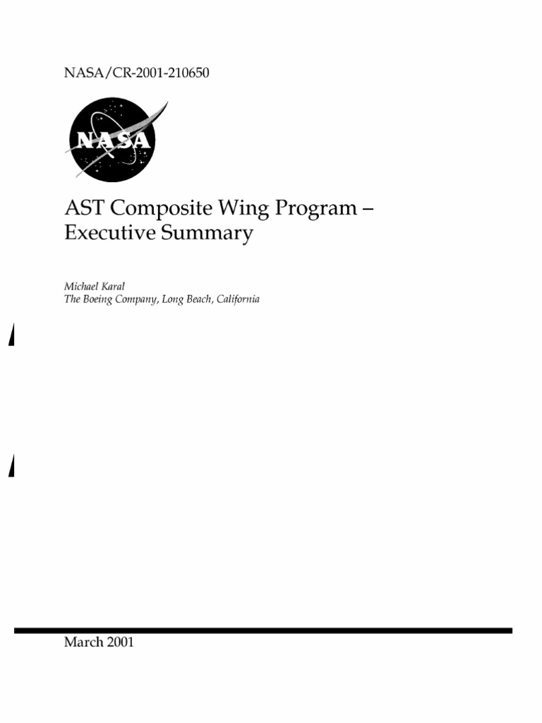 AST Composite Wing Programme | PDF | Composite Material | Airplane