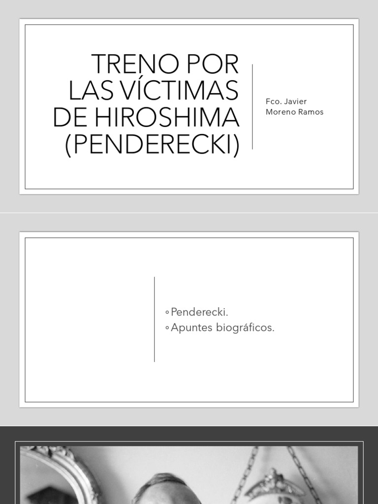 Treno Penderecki | PDF | Arte
