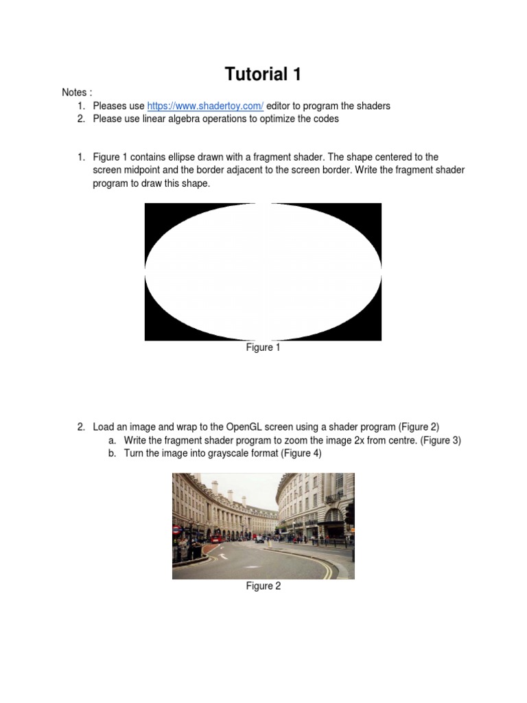 OpenGL Shader Tutorial | PDF