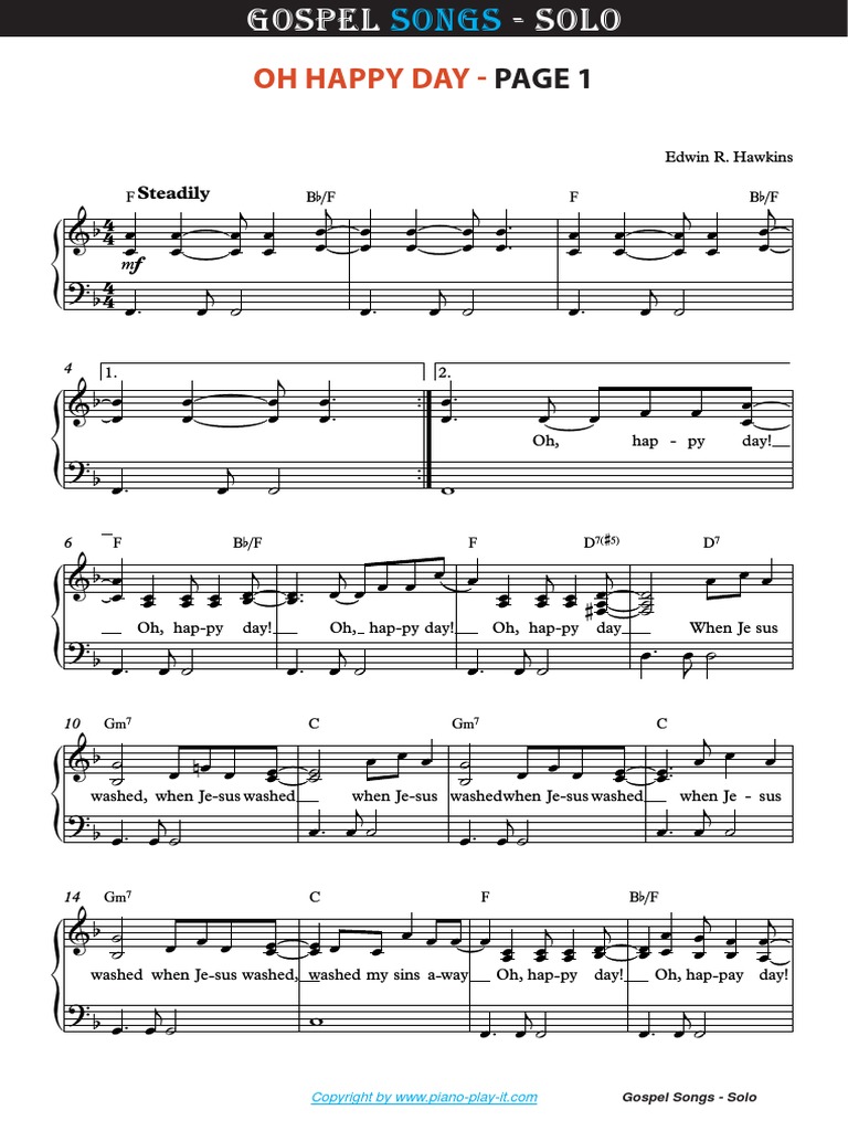 OH Happy Day | PDF