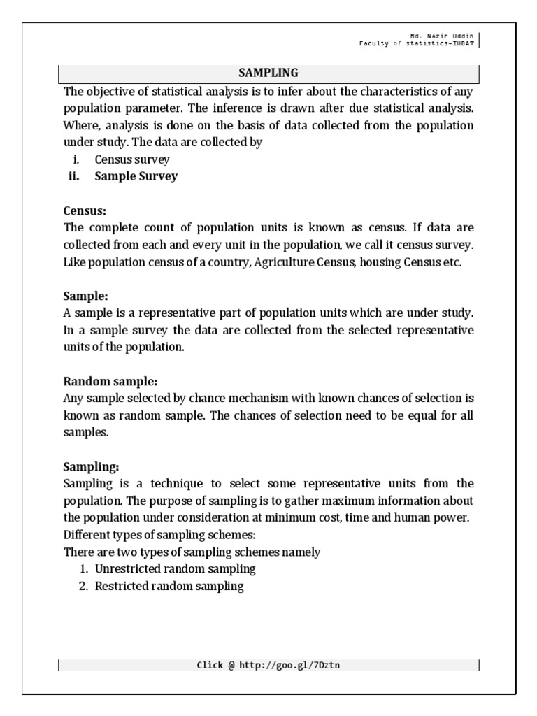 Sampling Techniques Explained | PDF | Sampling (Statistics) | Randomness