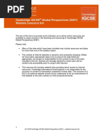 R - IGCSE Resources - Global Perspectives 0457 Individual Report | PDF ...