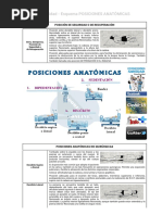 Guía de Posiciones Anatómicas en Medicina | PDF | Enfermería | Medicina ...