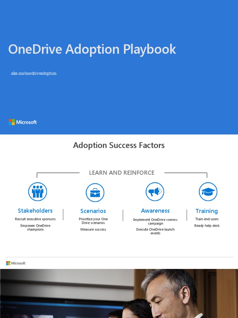Onedrive Adoption Playbook: Aka - Ms/Onedriveadoption | PDF | Analytics ...